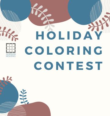 Sincerely, Simpson | Simpson Housing Blog | Holiday Coloring Contest 2023