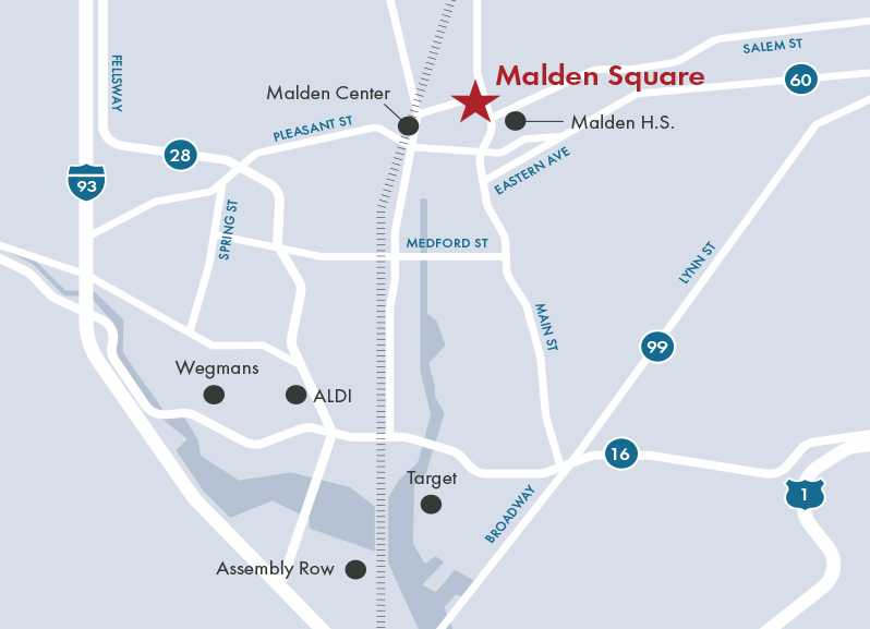 Malden, MA Apartments | Malden Square