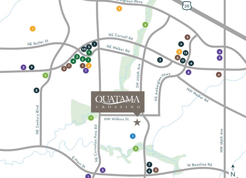 Tanasbourne Apartments in Hillsboro, OR | Quatama Crossing